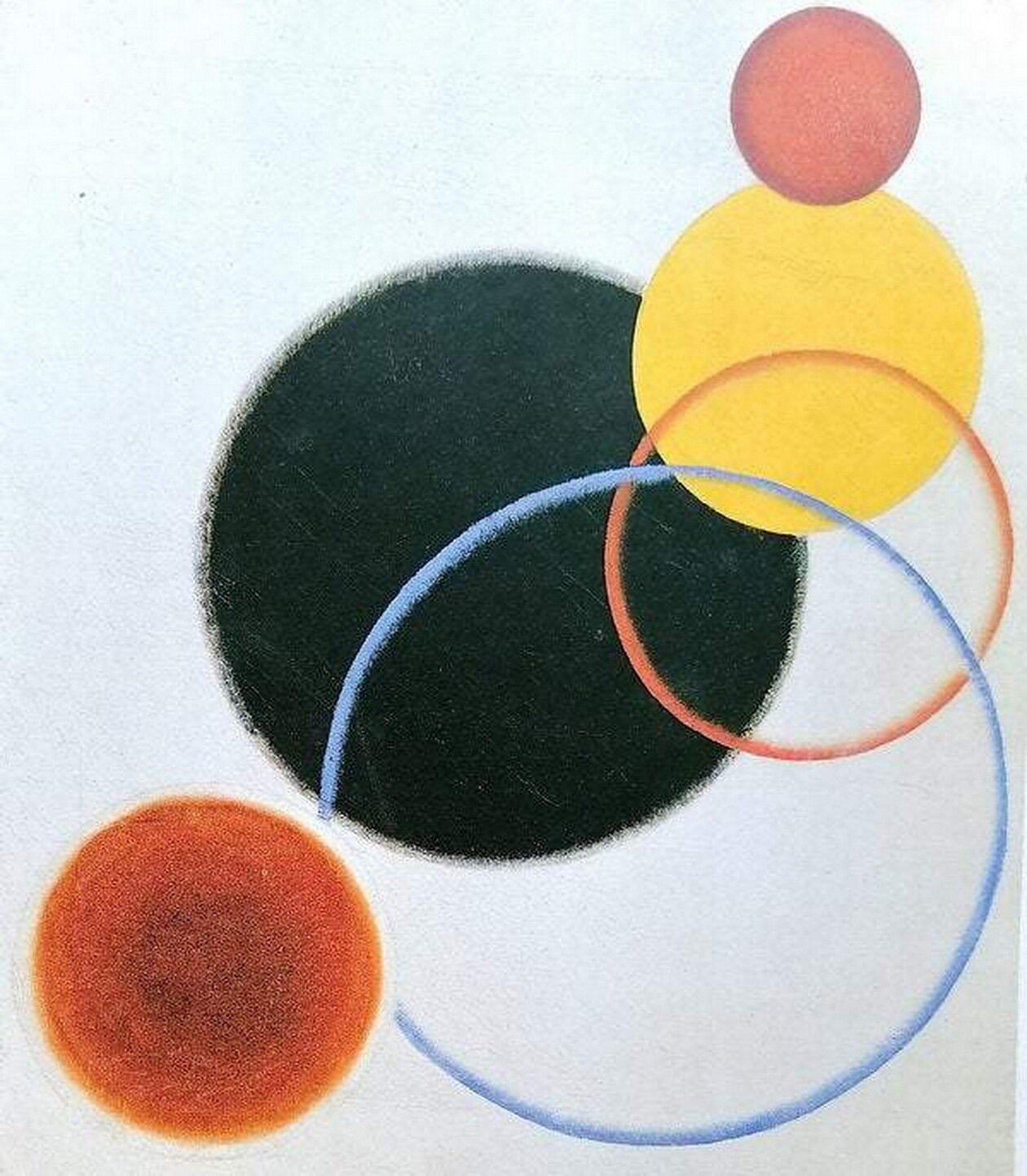 Плакат, постер Александр Родченко - Беспредметная композиция на бумаге, размер 60х84см