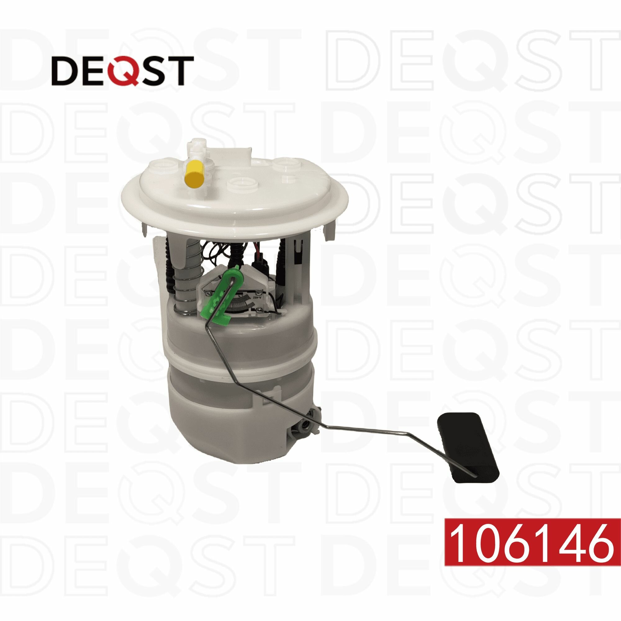 Бензонасос в сборе Deqst 106146 с датчиком уровня топлива Peugeot 307 (3A/C) 08.00-08.07, 1.6 16V