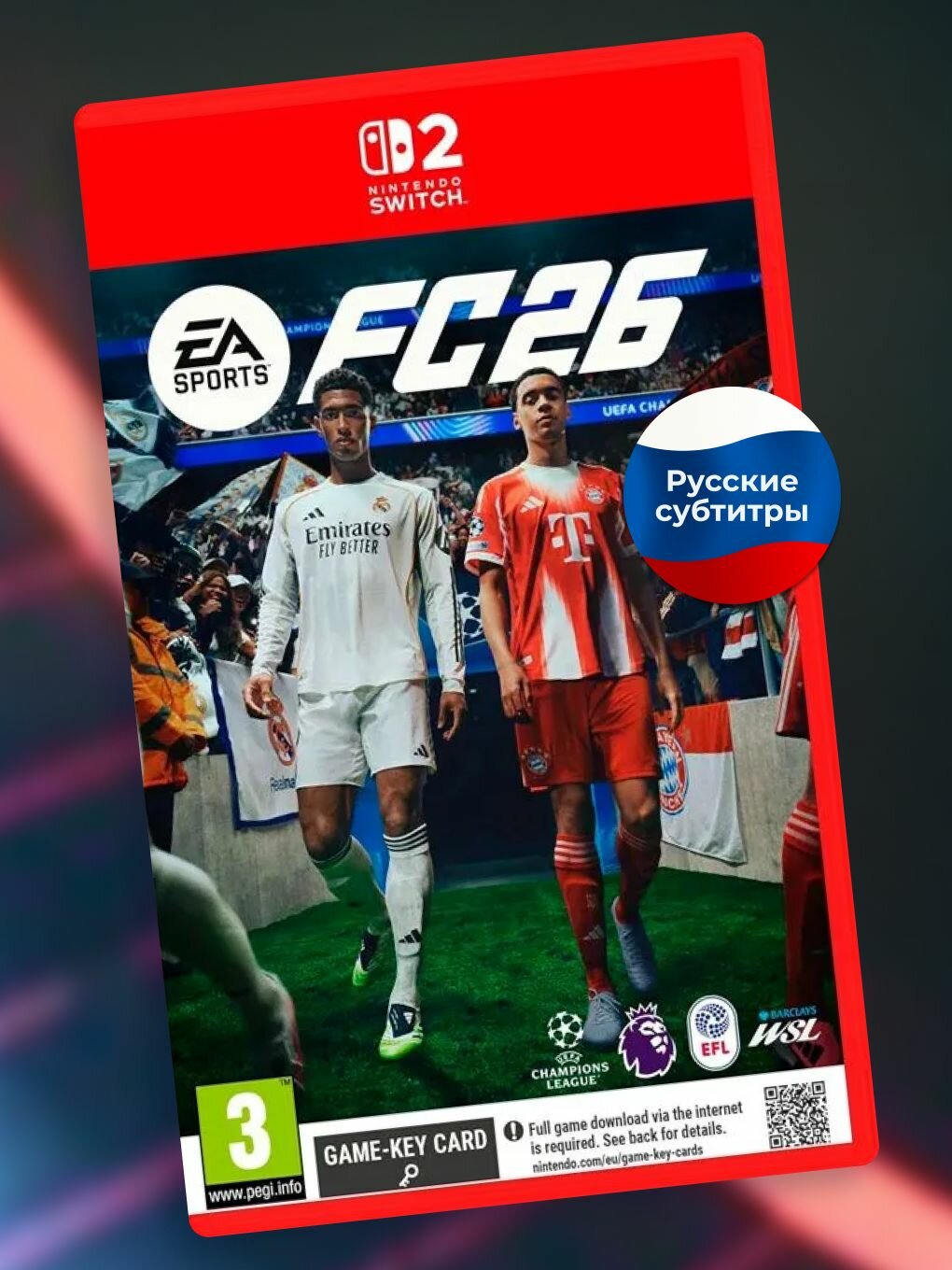 EA Sports FC 26 FIFA 26 Nintendo Switch 2 картридж