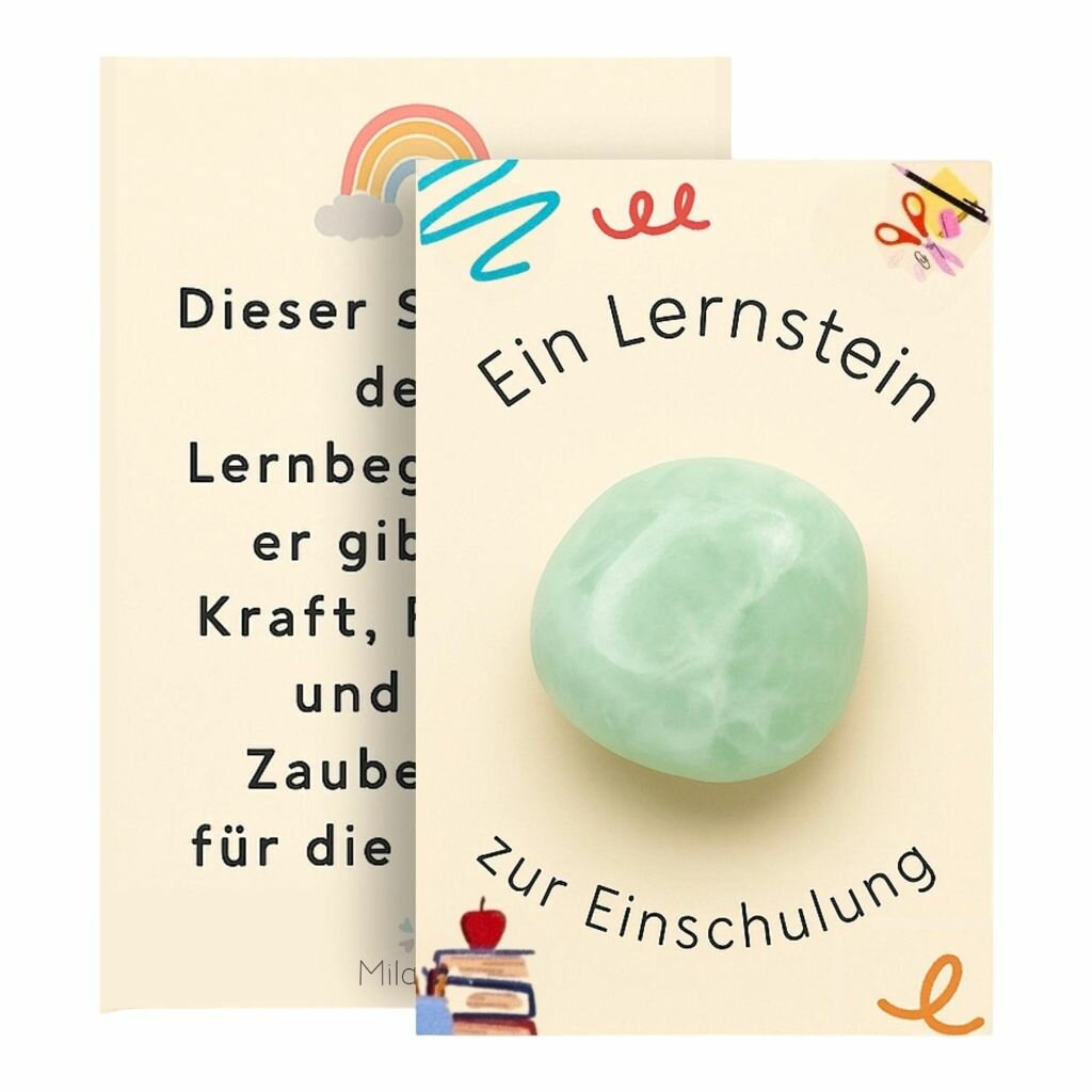 Подарочная коробка из счастливого камня для школьного сезона-F