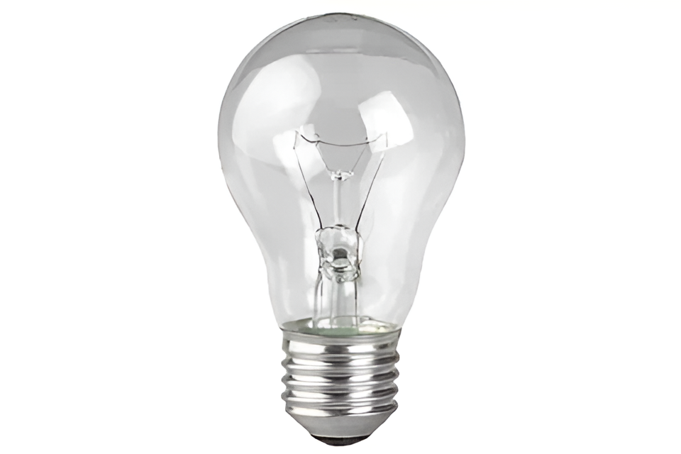 Лампа накаливания "Россия", груша, 60Вт, теплый белый свет, E27