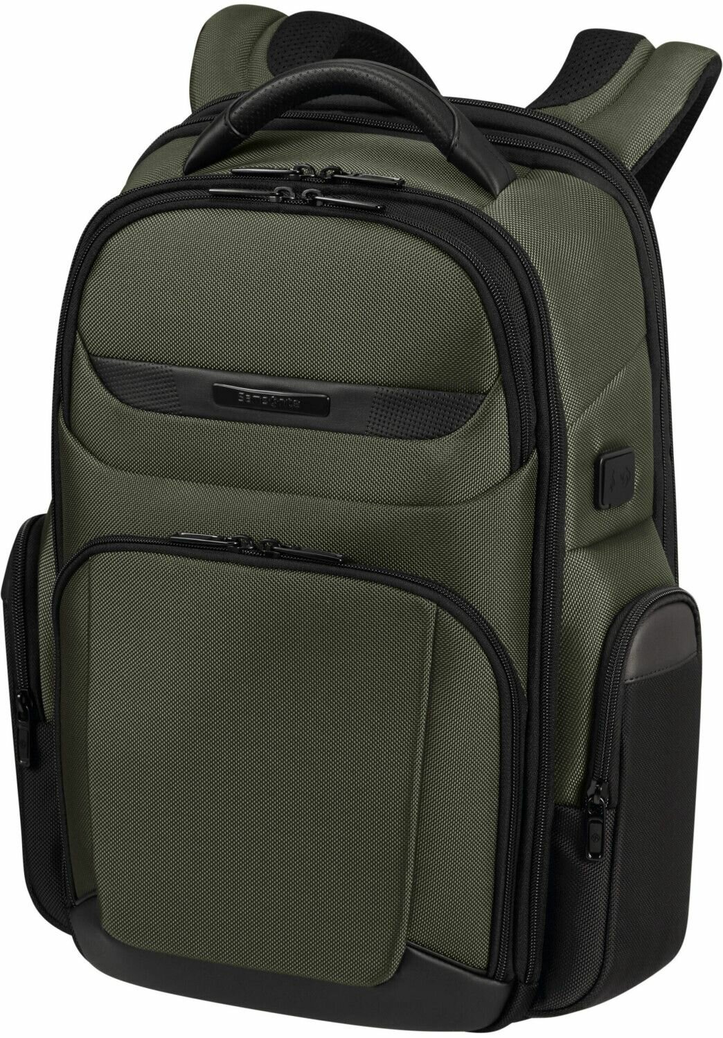 Рюкзак для ноутбука до 15.6 дюйма и планшета с USB Samsonite Pro-DLX 6 Backpack Green