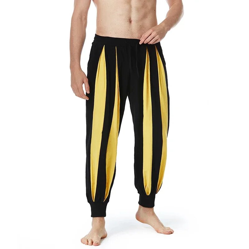 Пиратский костюм Джека Воробья для мужчин Желтый, S, Yellow