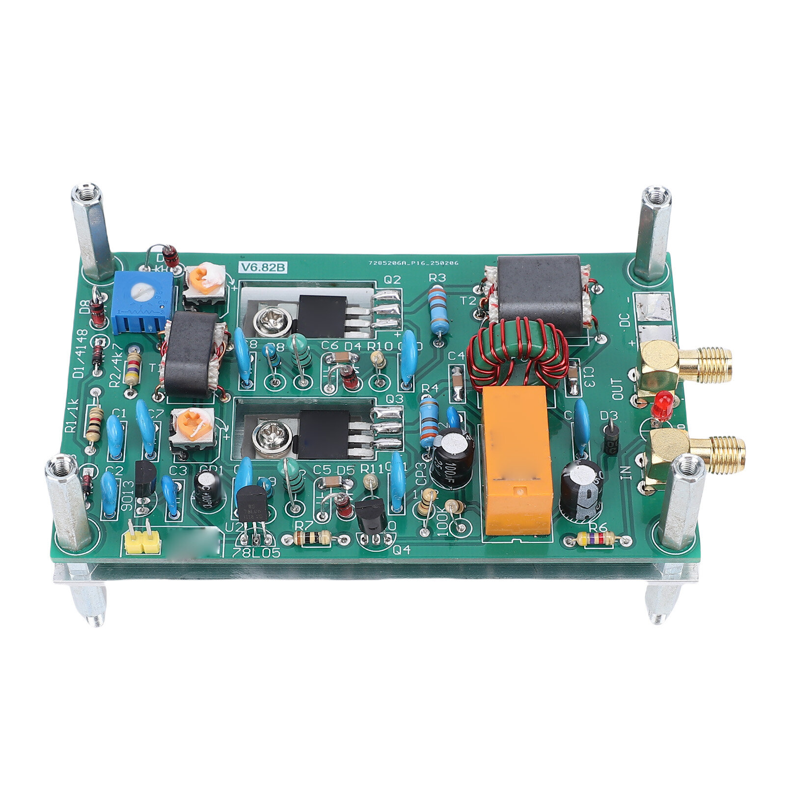 Плата усилителя коротковолновой мощности 30 Вт CW SSB, линейный высокочастотный усилитель мощности, готовая плата