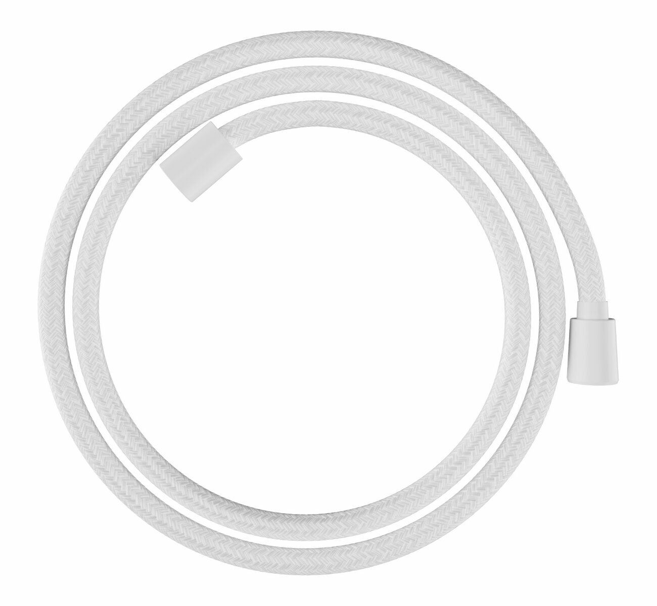 Шланг для душа Hansgrohe Designflex 1600, текстильный, матовый белый 28260700