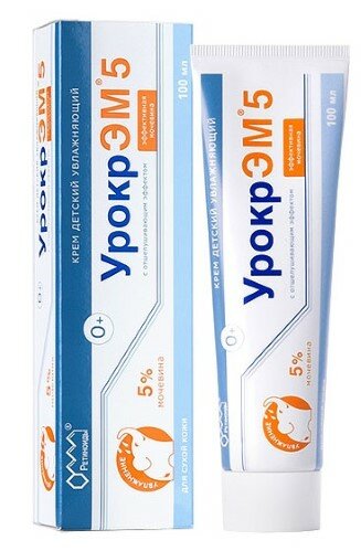 Урокэ ЭМ5 5% Мочевины крем детский увлажняющий 100мл