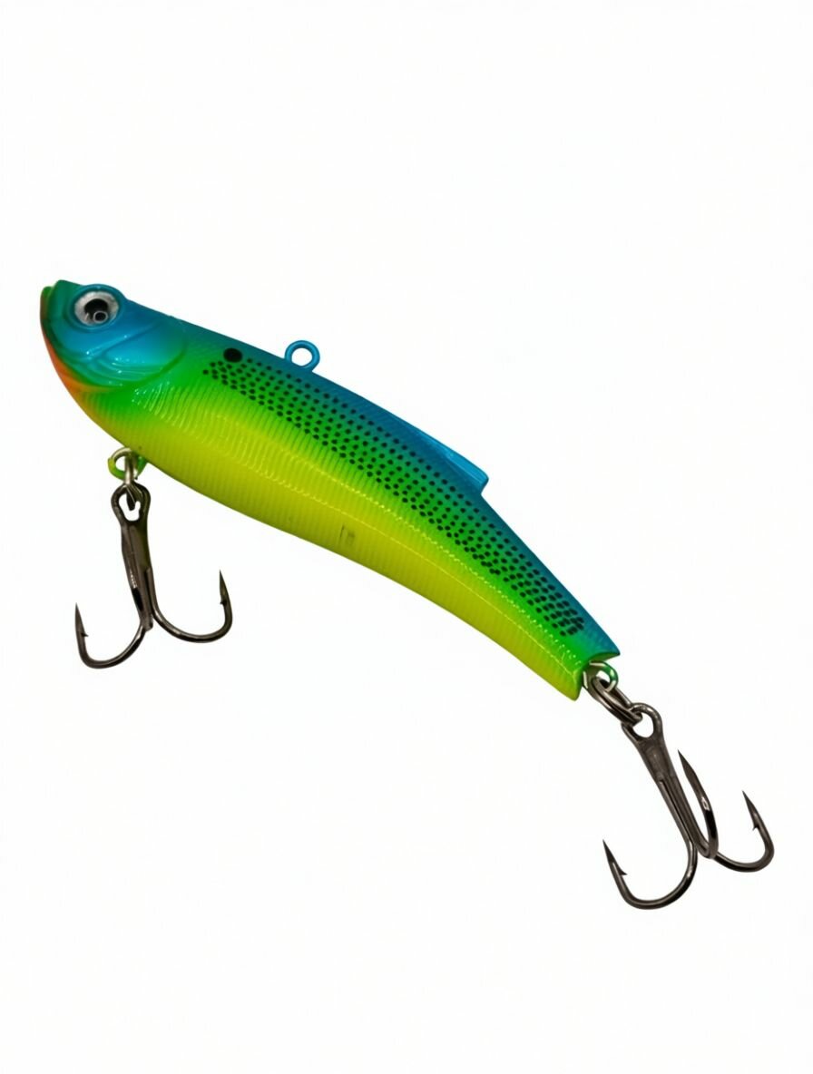 ORC Range Vib 70TG 70 мм 20 г сверхтонущий вибро воблер для дальнего заброса и ловли щуки окуня на глубине 1 5 м