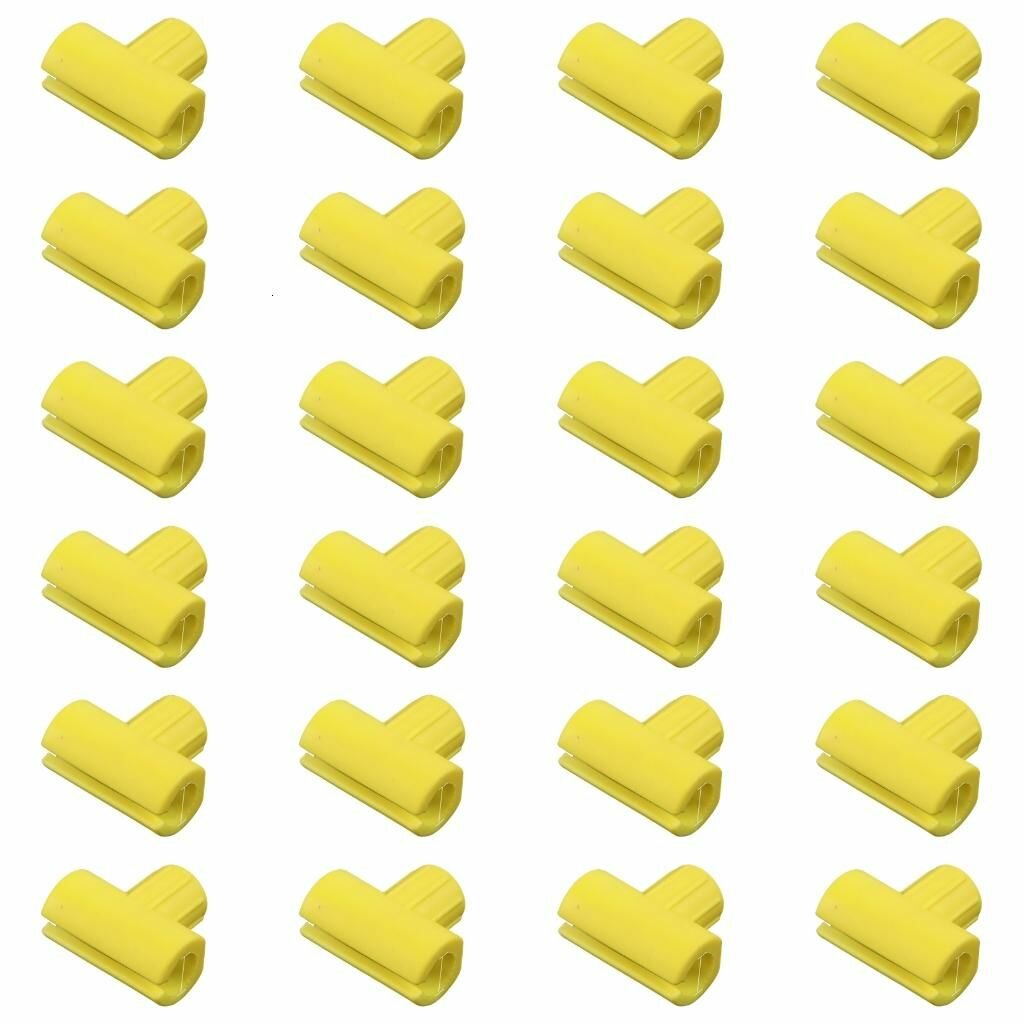 24 универсальных разъема для катушки удилища желтого цвета