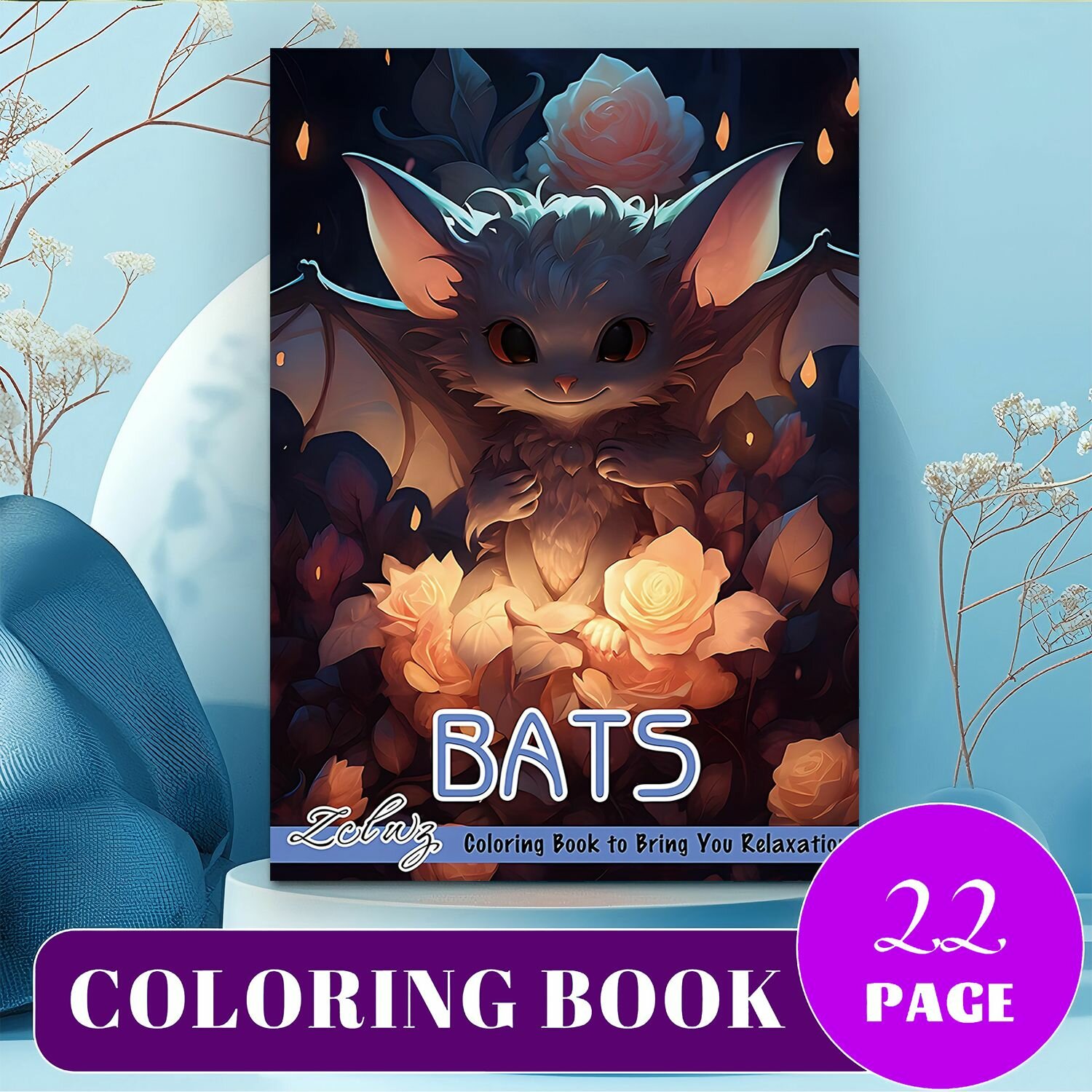 Книга для раскрашивания арт-раскраска для детей и взрослых Творчество, вдохновение и отдых