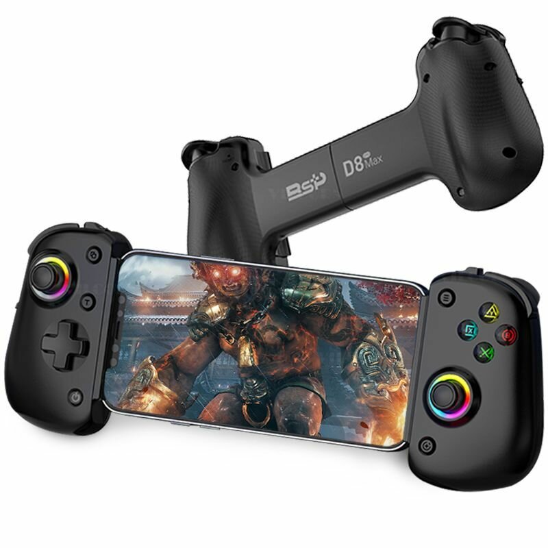 D8Pro мобильный игровой контроллер Dual Hall потоковый геймпад для Android ios планшет PS4 переключатель ПК джойстик с 3 режимами FPS M1M2