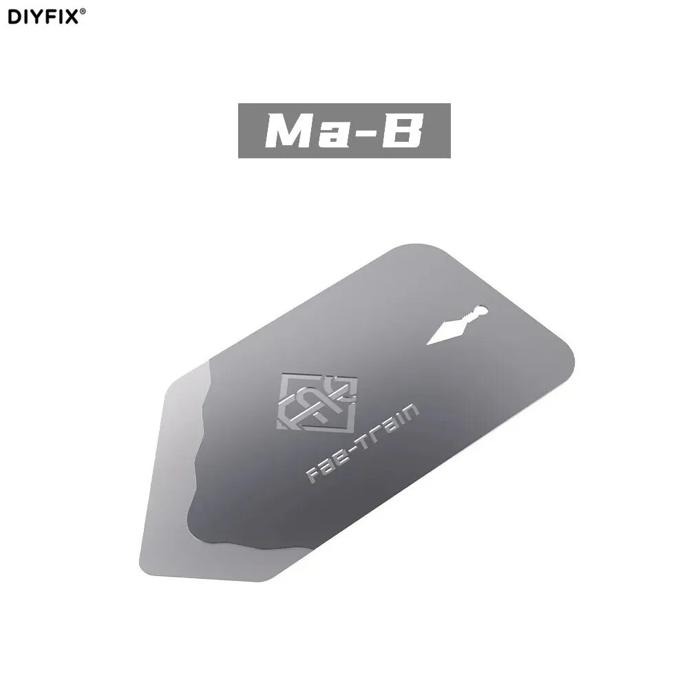 Сверхтонкий инструмент для разборки экрана телефона DIYFIX, снятие ЖК-экрана, открытие лезвия, карточка, инструменты для ремонта, Ma-B