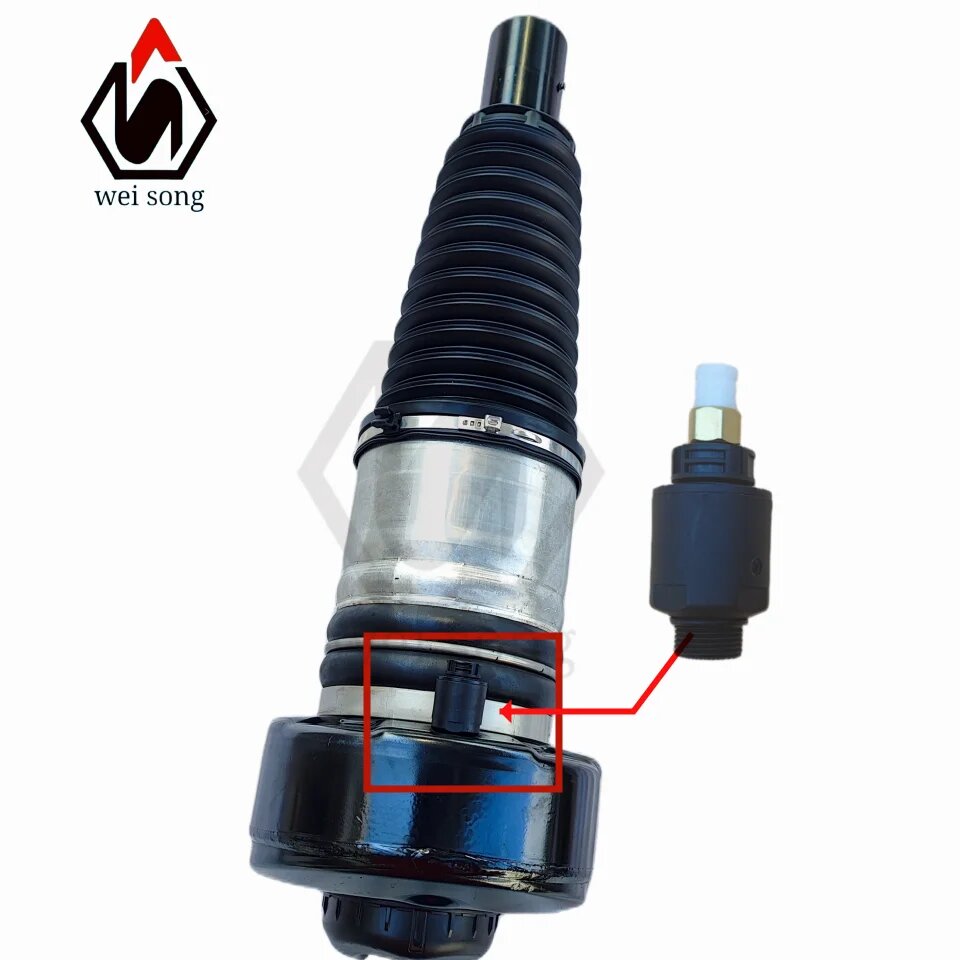 Комплект пневматической подвески для Audi A8D5, комплект для ремонта переднего и заднего клапана 4N4616039F 4N4616040F, 2 шт.