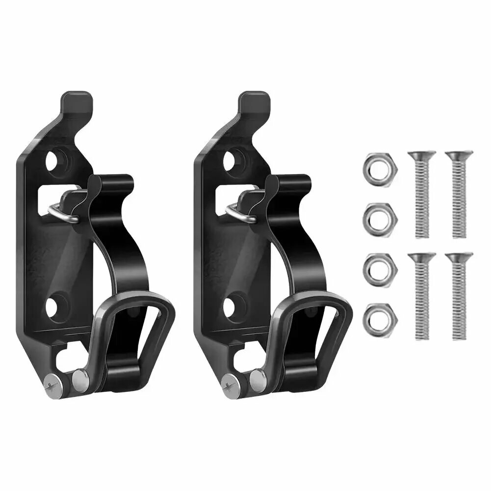 2 шт, крепление на лопате, крепление на багажник на крышу, аксессуары для крепления на лопате, настенные кронштейны, универсальное крепление на лопате для инструмента для багажника на крышу X1E5 black
