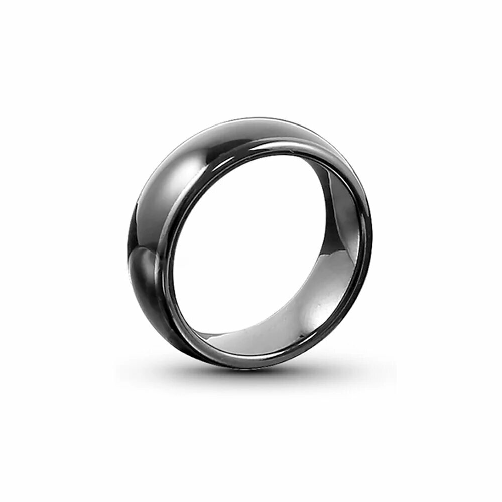 Hecere RFID RING черное циркониевое кольцо с чипом 125 кГц/13,56 МГц 125KHZ blank 17mm