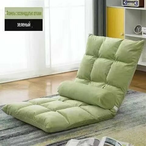 Кресло-мешок Матрас, Велюр искусственный, Размер XXL, зеленый