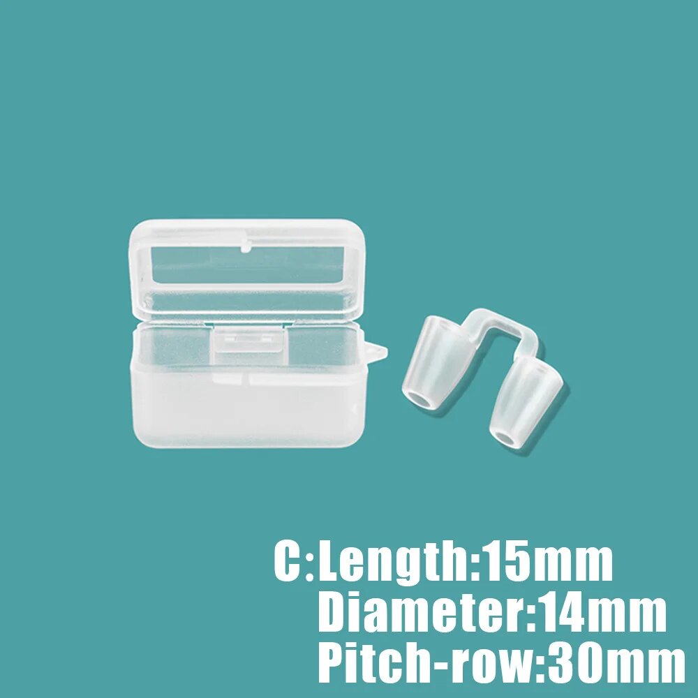 Силиконовые фиксаторы для носа, C, 15 мм, 14 мм, 30 мм