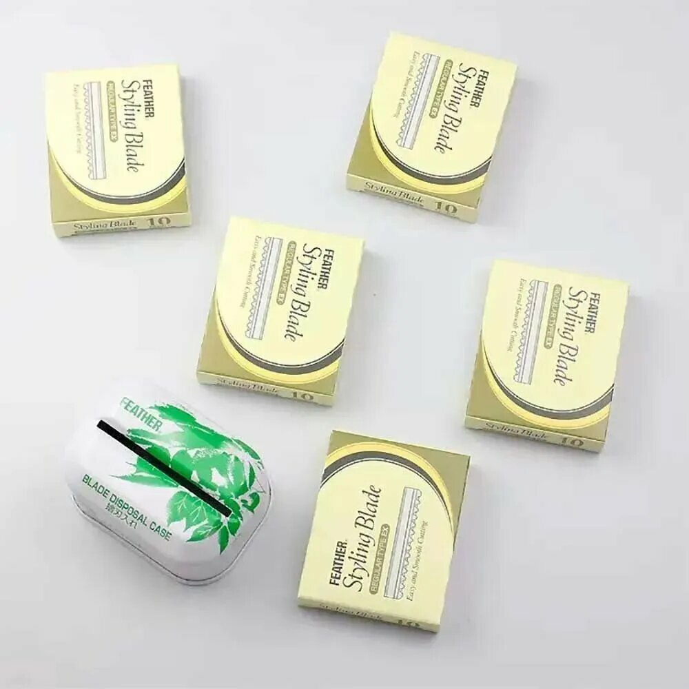 Лезвия Feather Styling Blade 50шт/уп/бритв/бритвенное лезвие