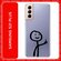 Чехол на Samsung Galaxy S21 + / Самсунг Галакси S21 Плюс с принтом "Неприличный ...