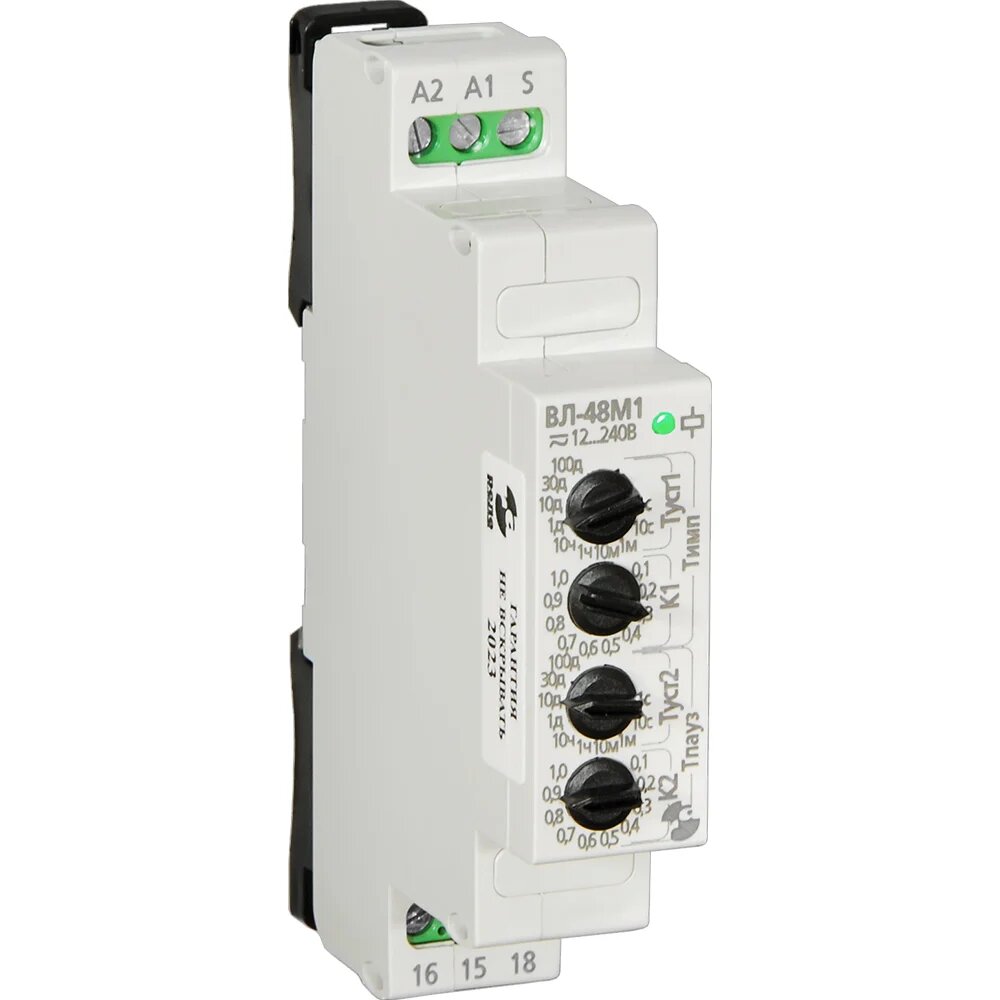 Реле и Автоматика Реле времени ВЛ-48М1 0,1с.100дн, 12.240В 50Гц/пост. A8223-02834935