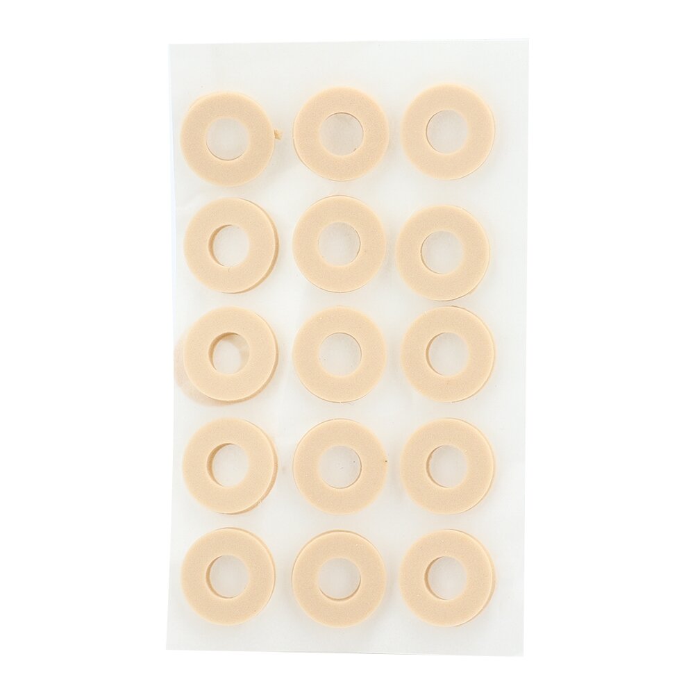 15 шт. пластырей для удаления мозолей на ногах, маленькие круглые пластыри для удаления мозолей, обезболивающие средства для ухода за ногами, лечение потрескавшихся пяток и огрубевшей кожи