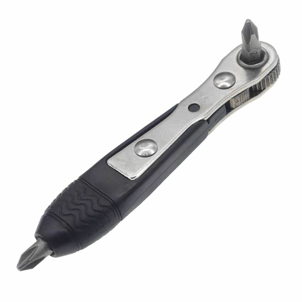 Мини-1/4-дюймовый быстроразъемный ключ с храповым механизмом, отвертка, бит, инструмент, ручка освобождения