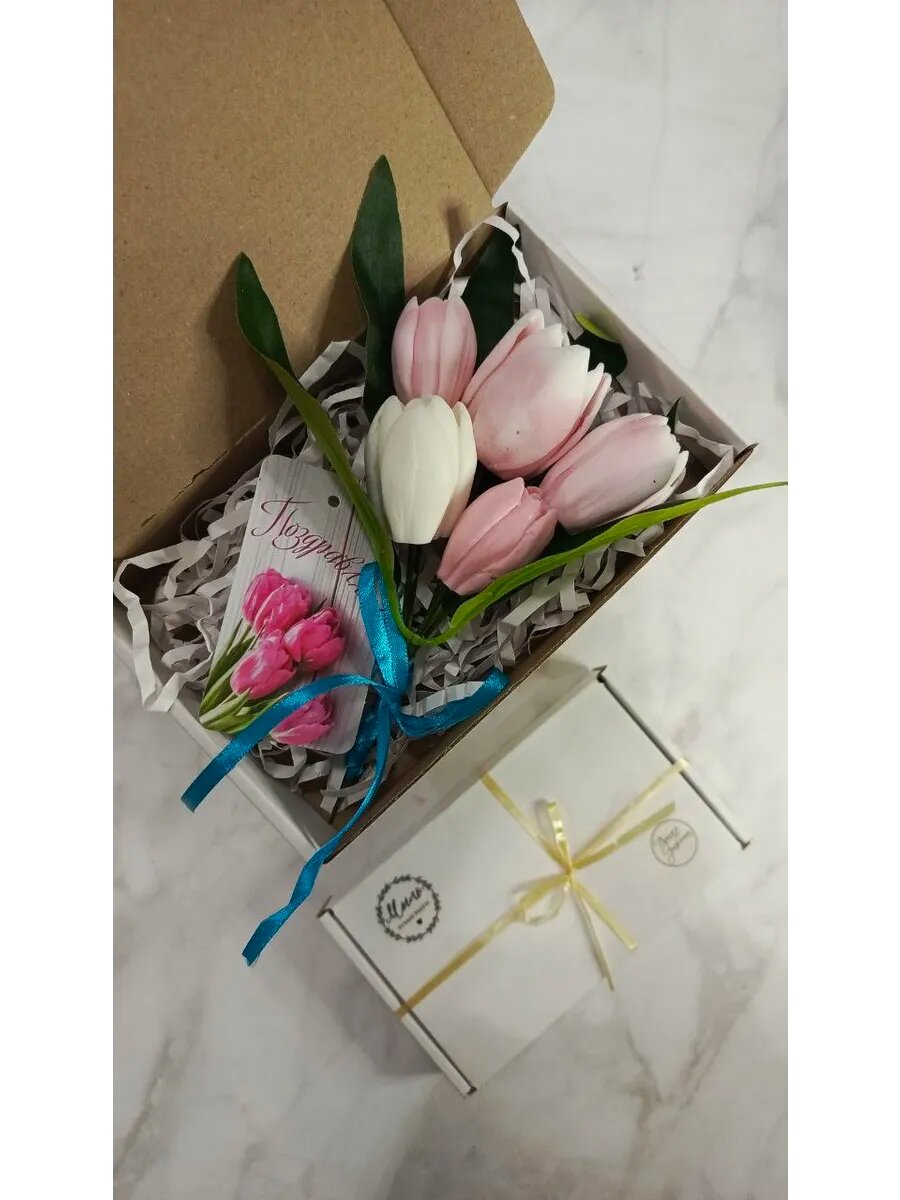 Букет мыло ручной работы 8 марта подарок