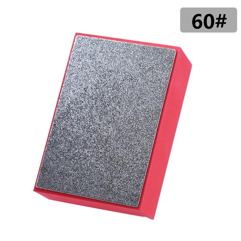 Алмазные ручные полировальные подушечки для плитки, стекла, абразивный шлифовальный блок, подушечка для камня, мрамора, керамический абразивный шлифовальный диск, инструменты для полировки Red