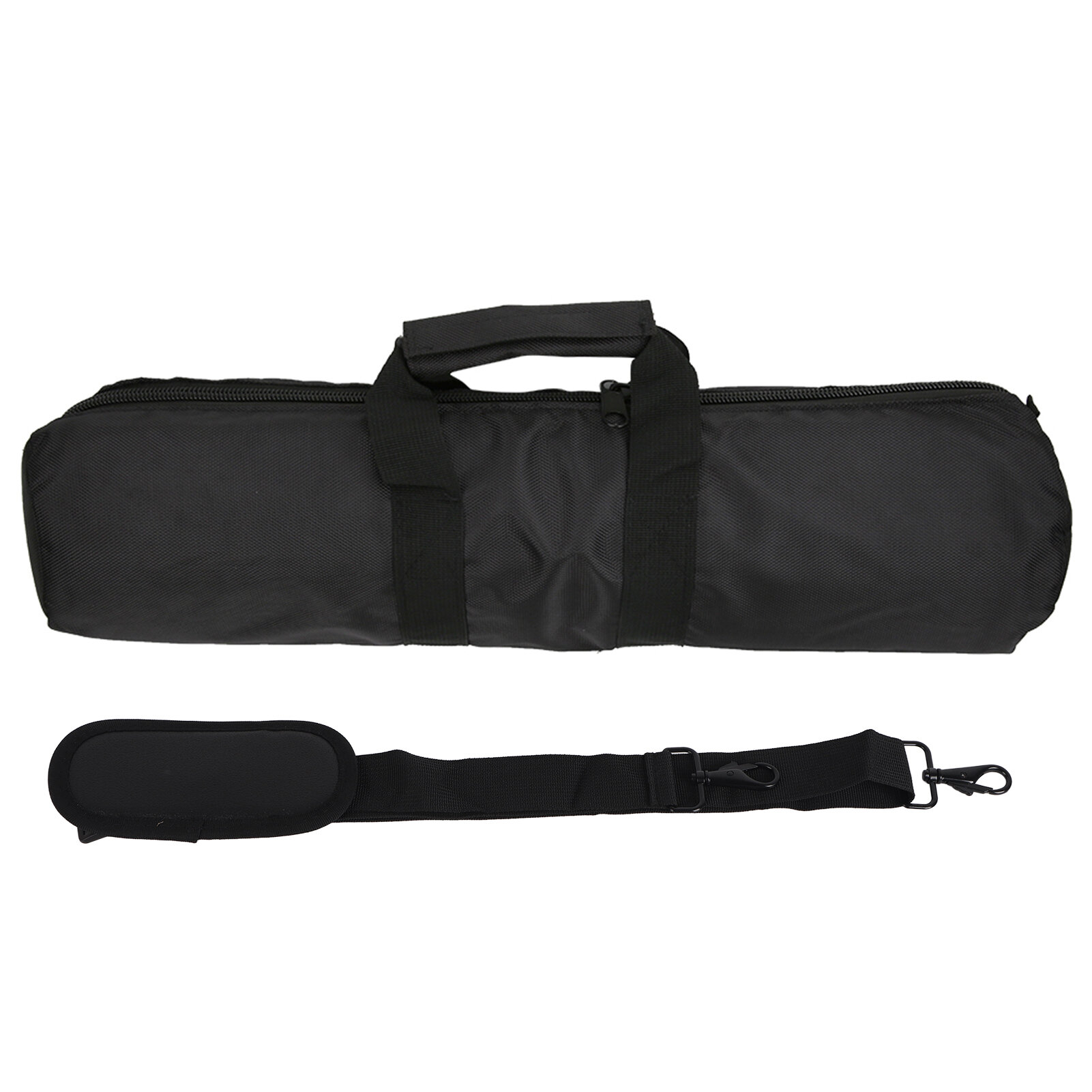Black Nylon Thicken Tripod Bag Shoulder Carrying Bags Pouch Photography Equipment(60cm*12cm )