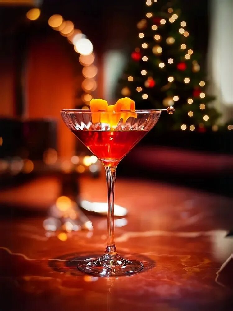 Бокалы для коктейлей, подарочный набор Chef&Sommelier "Symetrie" 2 шт, 210 мл. Французское хрустальное стекло.