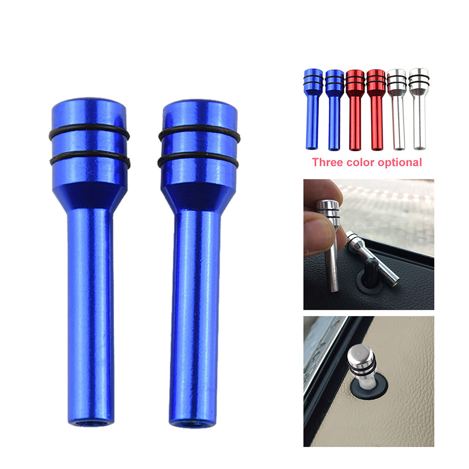 Кнопки замков дверей автомобиля для Mercedes/Ford/BMW/Honda, 2 шт.