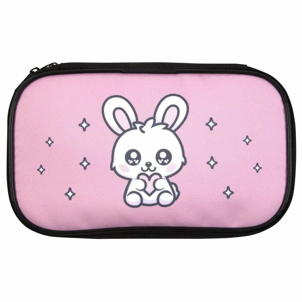 Пенал-косметичка LOREX 210х120х23 мм "Lovely bunny", полиэстер