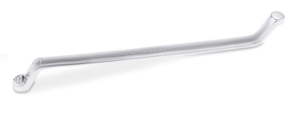 Ключ гаечный накидной изогнутый (6x7 мм) avs k20607