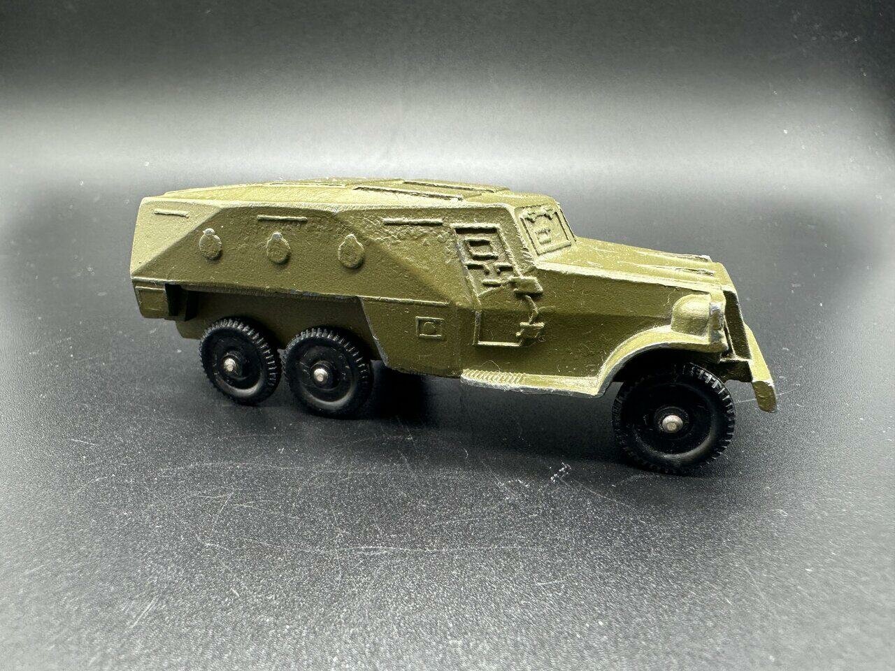 Модель броневик Тпз ссср 1970 годы зелёный коллекционный