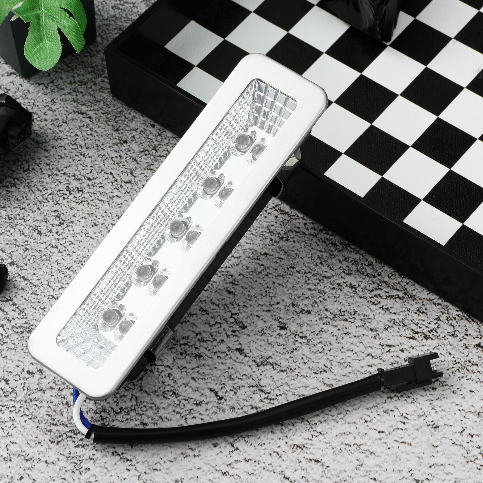 Прямоугольный Светодиодный Светильник Для Вытяжки, Яркое Освещение, Решение Проблемы Дыма, 1 Комплект