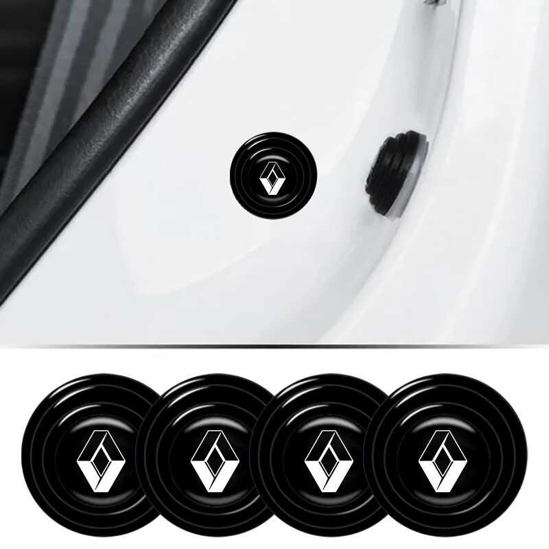 Амортизатор двери автомобиля, капота, багажника 4 шт, Демпферы, уплотнитель для двери автомобиля, звукоизоляционная наклейка. Renault Рено