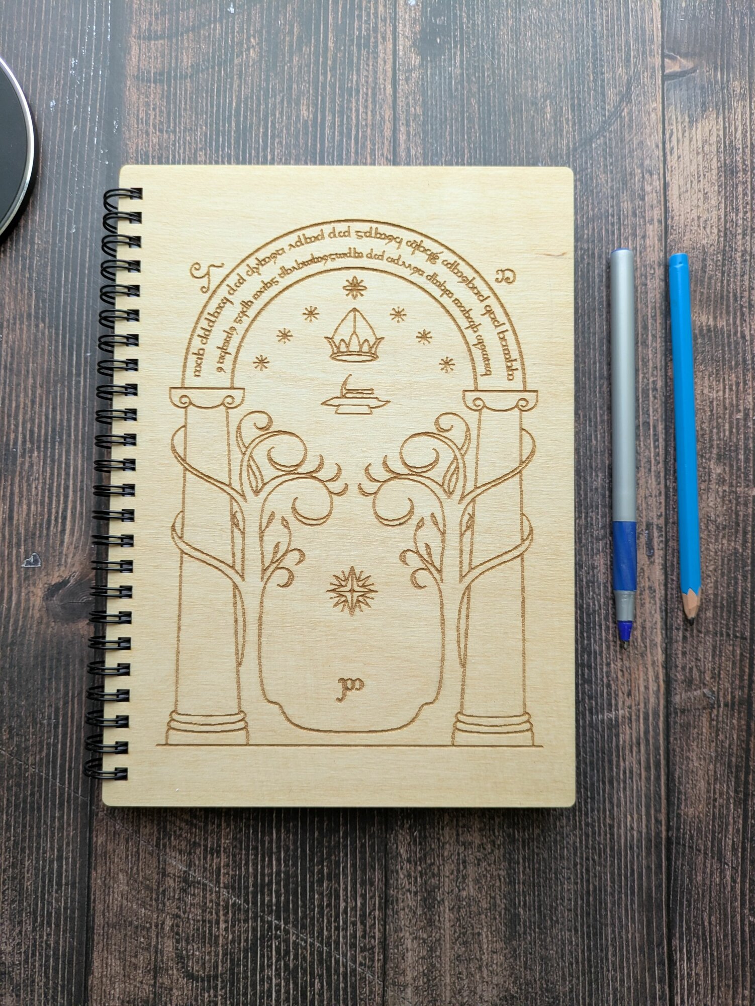 Скетчбук блокнот Властелин Колец Врата Мории, А5, 70 листов