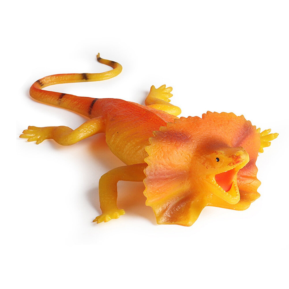 Реалистичная резиновая фигурка ящерицы TPR, игрушка для снятия стресса, декомпрессионная, реквизит для детских шалостей.