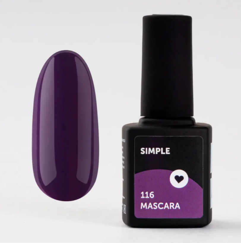Гель-лак MiLK Simple №116 Mascara 9 мл