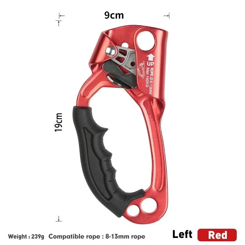 Скалолазная страховка красная Left Red 8-13mm