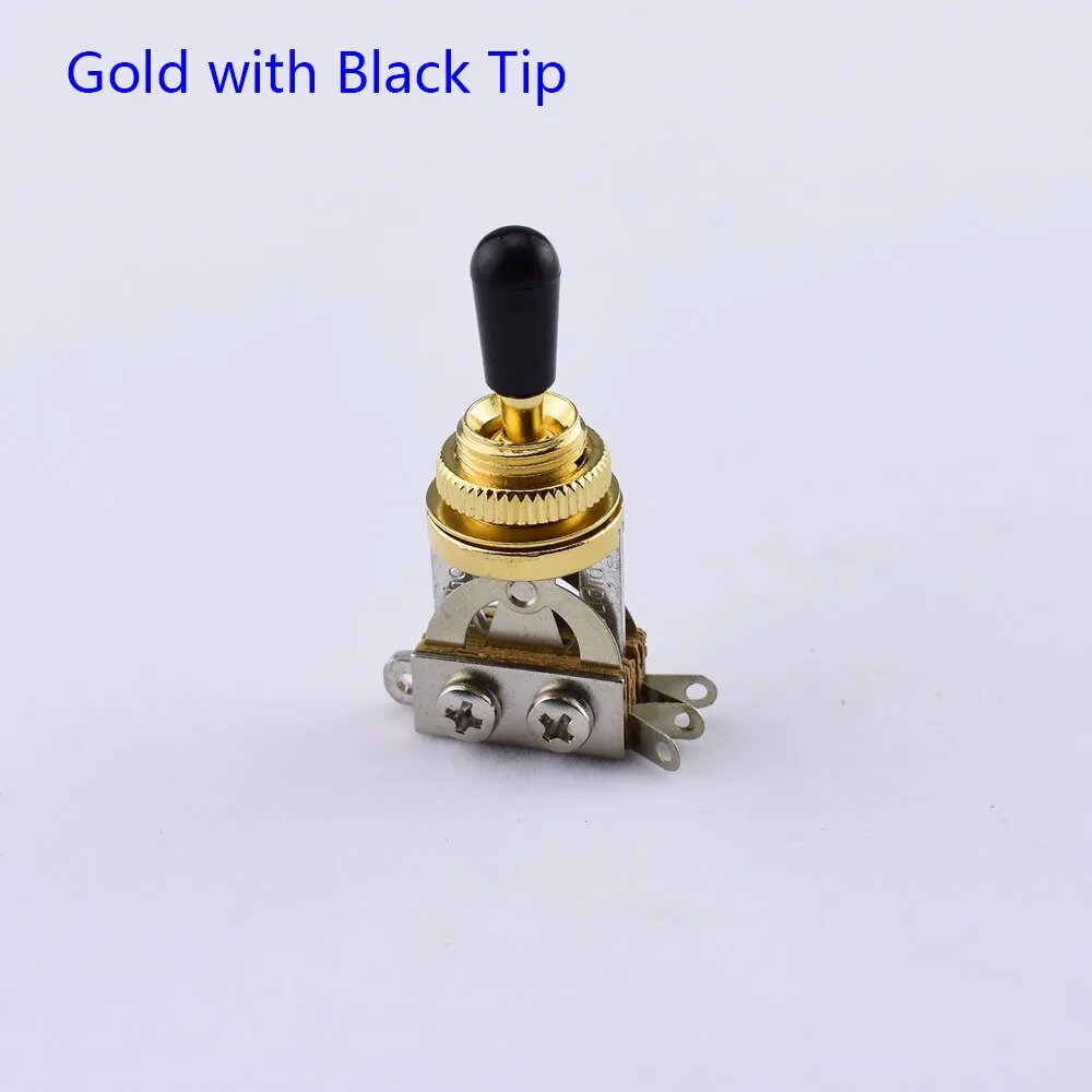 3-х позиционный переключатель Gold with Black Tip