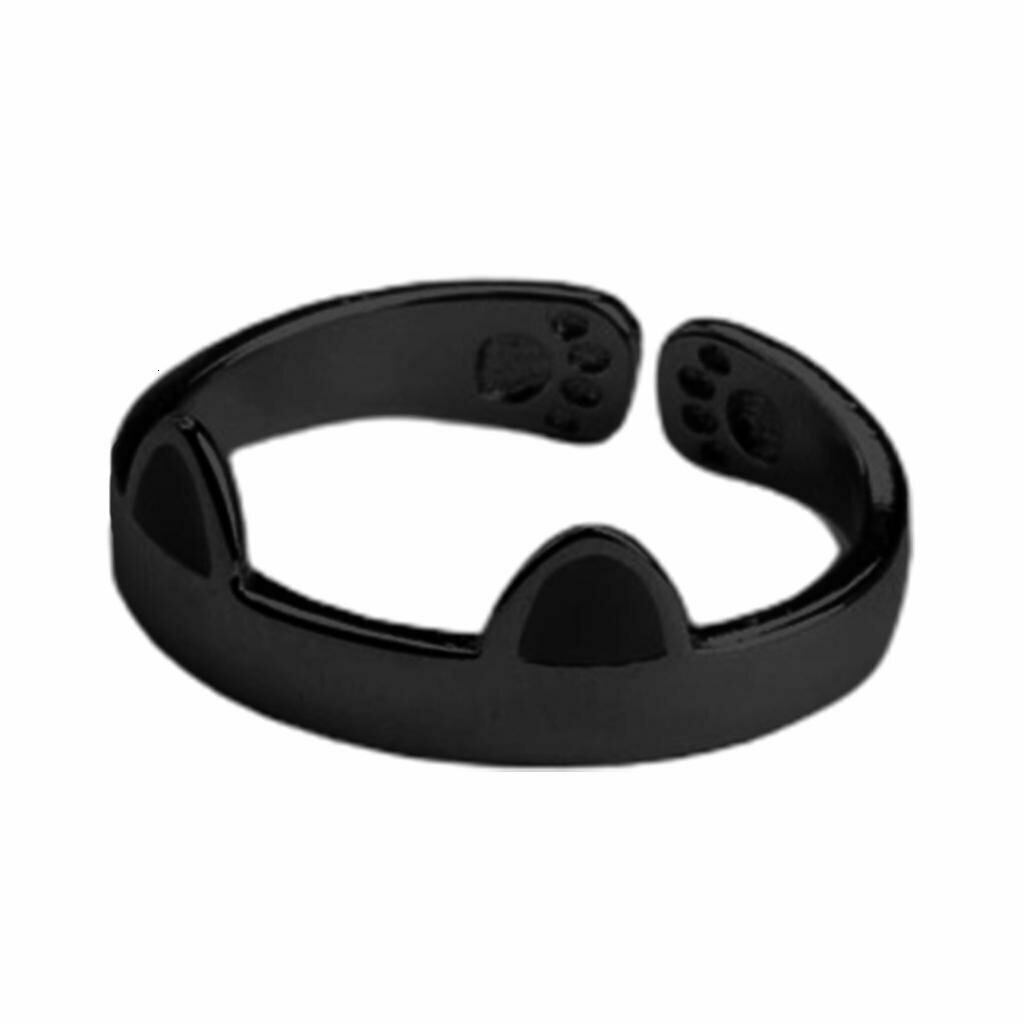 Милые кольца с изображением лапок и ушек для девушек-подростков, - 3