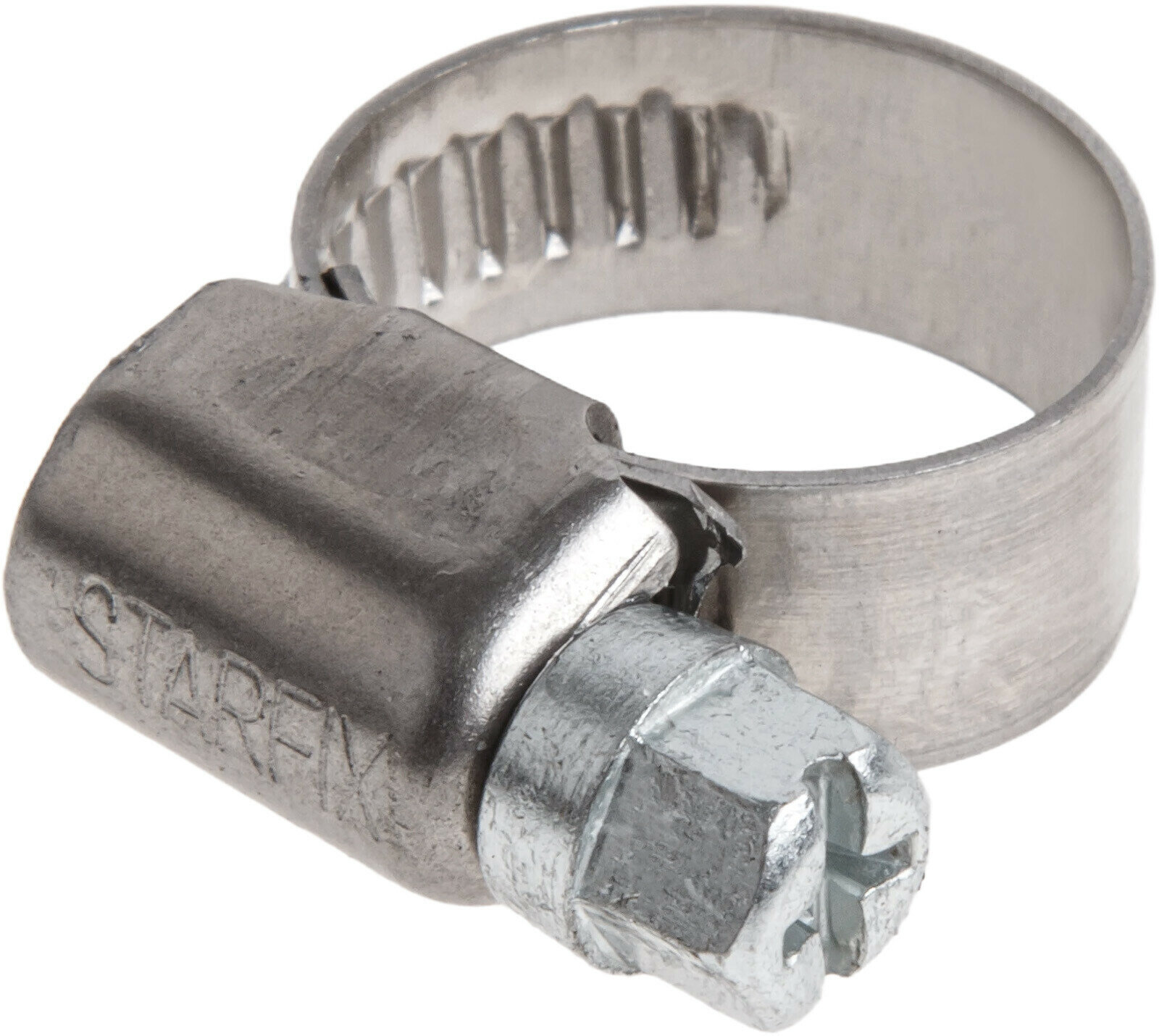 Хомут червячный 20-32 мм, нерж. сталь W2 50 шт в пакете STARFIX SM-67964-50