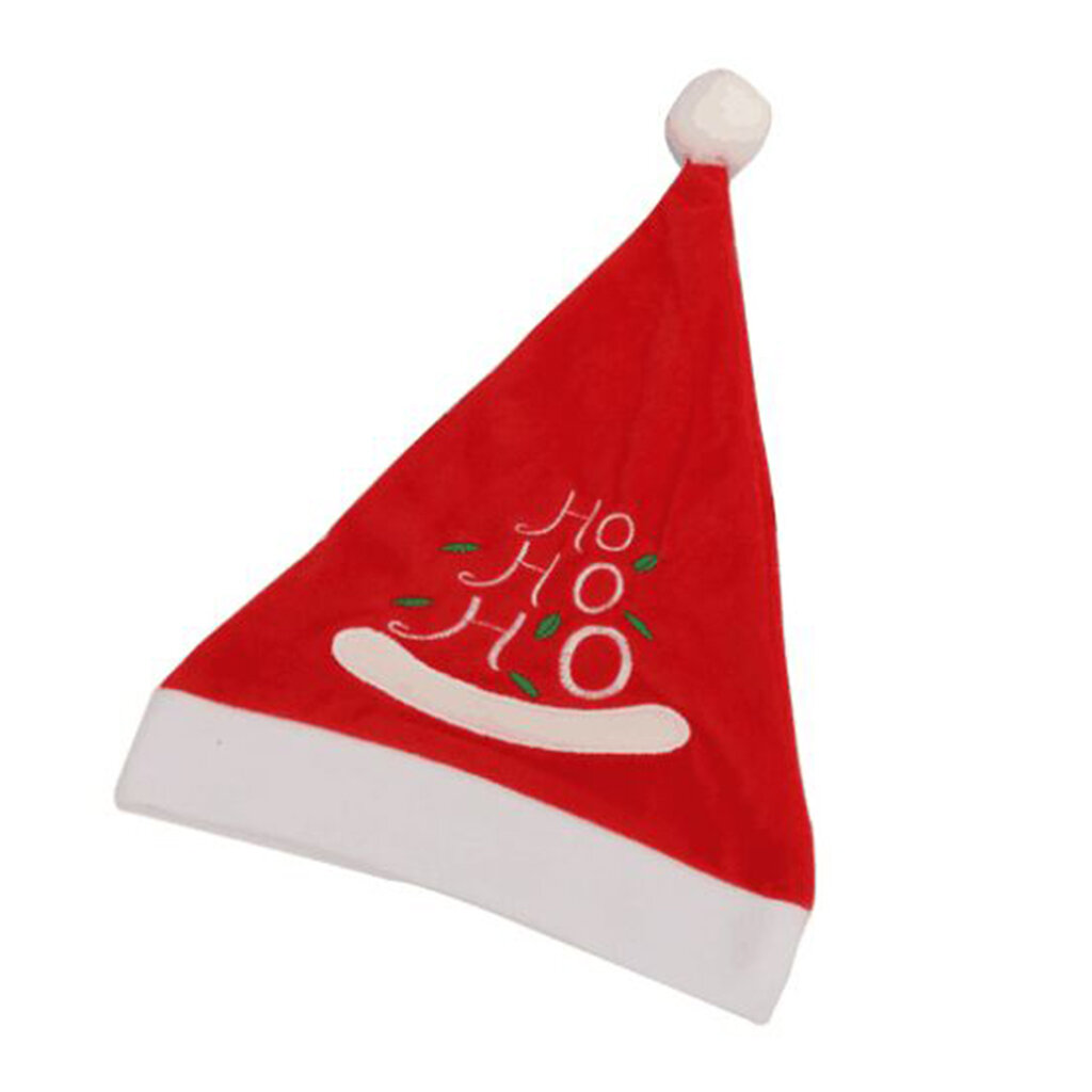 Унисекс рождественская шапка Санта-Клауса, праздничный аксессуар для взрослых и детей