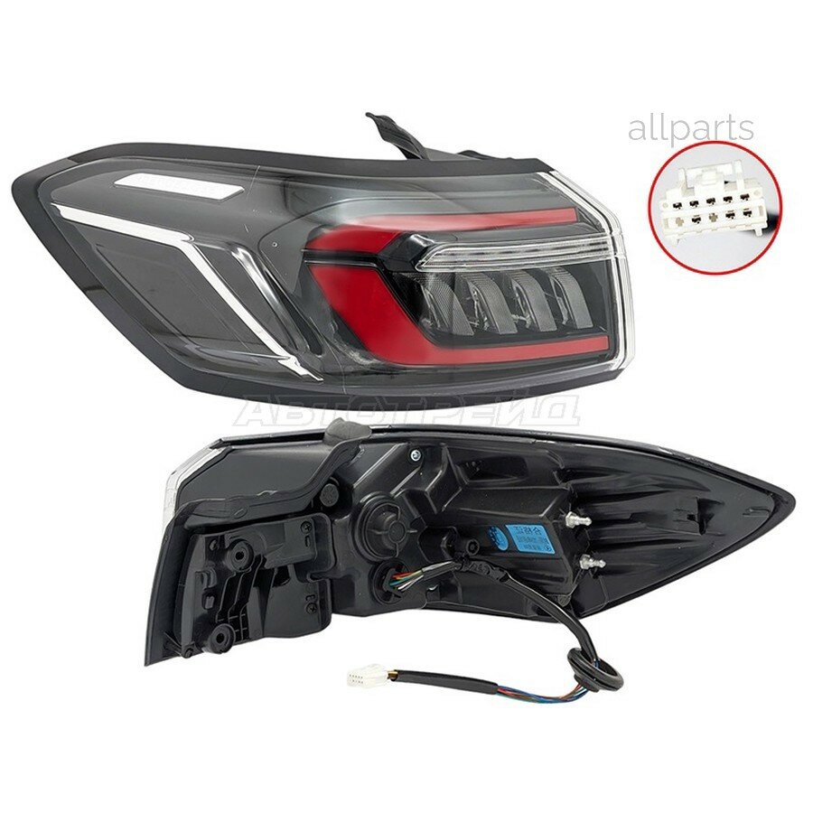 SAT ST-18-CHTG8PROMXL Фонарь задний Chery Tiggo 8 Pro Max 22-24 (Слева)