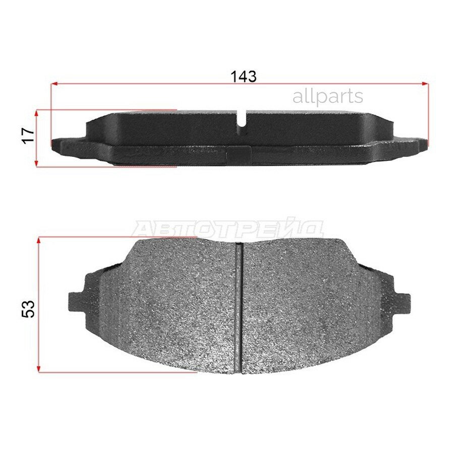 SAT ST-28-0007 Колодки тормозные (Спереди/ С ABS) Chevrolet Aveo 02- / Cobalt 13-