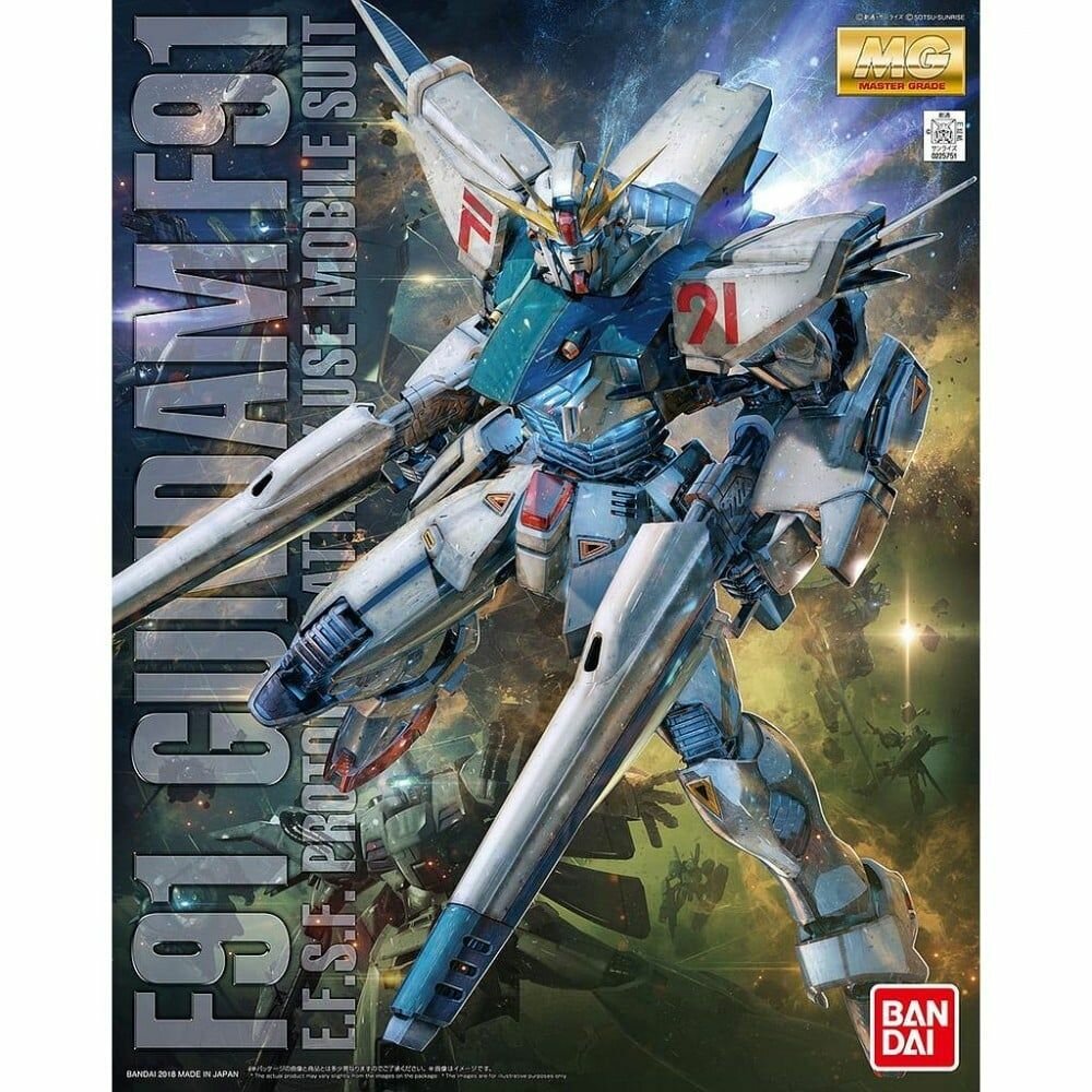 Фигурка BANDAI 1/100 MG Gundam F91 Ver. 2