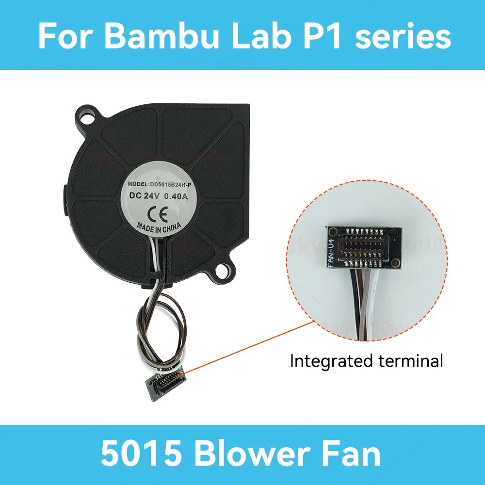 Вентилятор 5015 для Bambu Lab P1, P1 Blower Fan