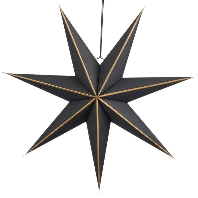 Подвесная звезда Jaipur 75 см черная, Edelman, 1177715