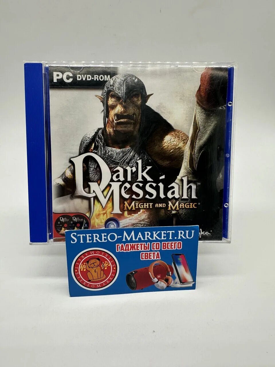Диск с игрой Dark Messiah Might and Magic (русская версия) для пк лицензия