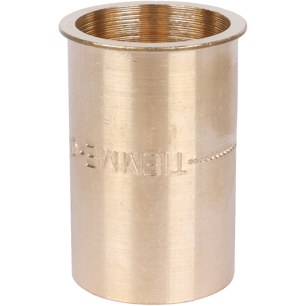 Вставка латунная 50 х 4,6 для ПНД труб TIEMME